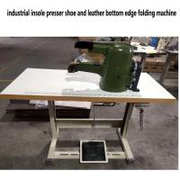 China Leather Shoe Sole Making Machine Leather Shoe Insole Edge Automatic Binding Folding Machine for sale