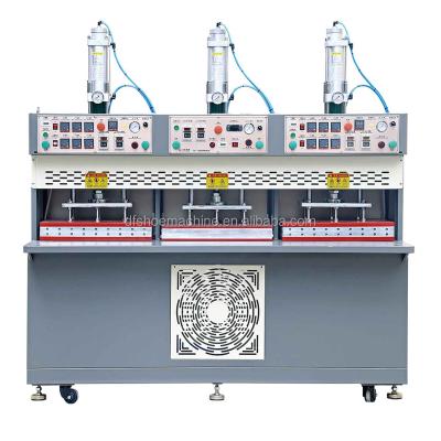 China Automatic Pu Kpu Tpu Leather Shoes Upper Heat Press Shaping Moulding  Molding Machine for sale