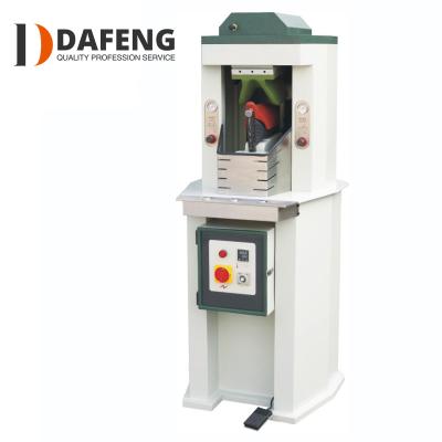 China Single Hot Shoe Upper Making Machine Vamp Hot Press Shaping Moulding Forming Crimping Machine for sale