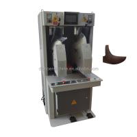China Ladies Leather Shoes Making Machine 3D Boots Upper Vamp Moulding Molding Crimping Machine for sale