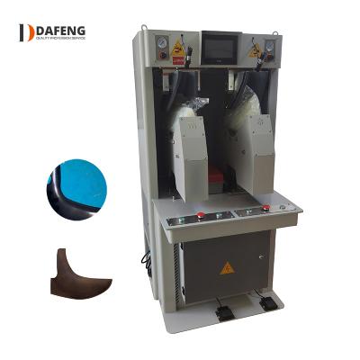 China Ladies Leather Shoes Making Machine 3D Boots Upper Vamp Moulding Molding Crimping Machine for sale