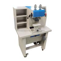 China Footwear Sneaker Shoes Making Upper Vamp Automatic Leather Eyelet Hole Punching Machine for sale