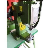 China Sneaker Safety Brake Leather Shoe Making Upper Eyelet Riveting Machine Shoe Eyeleting Machine for sale