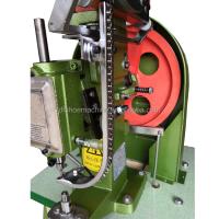 China Sneaker Safety Brake Leather Shoe Making Upper Eyelet Riveting Machine Shoe Eyeleting Machine for sale
