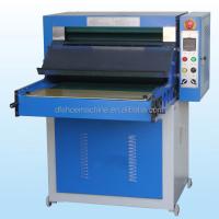 China Shoe Upper Lining Attaching Machine Roller Type Leather Shoe Upper Lining Ironing Fusing Machine for sale
