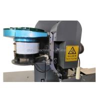 China Footwear Safety Brake Automatic Shoes Making Hook Button Fastening Fixing Riveting Machine for sale
