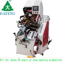 China Hydraulic 7 9 Pincers Ladies Safety School Leather Shoes Cementing Toe Lasting Machine Price for sale