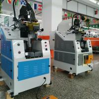 China Automatic Hydraulic Kid's Brake Shoe Heel Seat Counter Lasting Machine PVC EVA Leather Shoe Heel Lasting Machine for sale