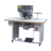 China High Efficiency Zipper Bonding Machines Automatic Cementing and Covering Zipper Machine for Bag for sale
