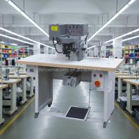 China High Efficiency Zipper Bonding Machines Automatic Cementing and Covering Zipper Machine for Bag for sale