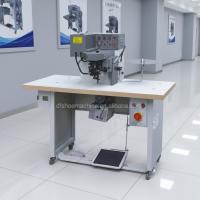 China High Efficiency Zipper Bonding Machines Automatic Cementing and Covering Zipper Machine for Bag for sale