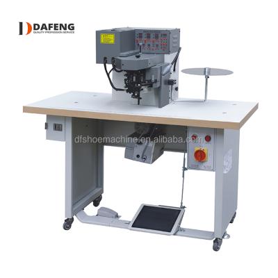 China High Efficiency Zipper Bonding Machines Automatic Cementing and Covering Zipper Machine for Bag for sale