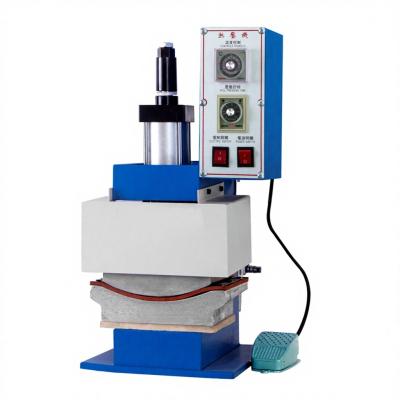 China Pneumatic Small Shoe Upper Vamp Hot Press Machine Shoe Toe Hot Pressing Molding Machine for sale