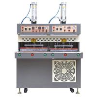 China Automatic PVC KPU Shoe Upper Non Sewing Making Machine Shoe Upper Heat Press Moulding Machine for sale