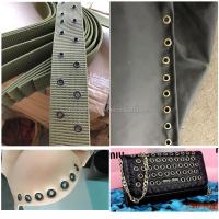 China Rubber Footwear Sneaker Shoe Making Leather Upper Automatic Punching Eyelet Machine for sale