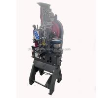 China Automatic Safety Sneaker Brake Shoes Making Leather Upper Button Rivet Riveting Machine for sale