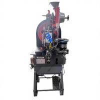 China Automatic Safety Sneaker Brake Shoes Making Leather Upper Button Rivet Riveting Machine for sale