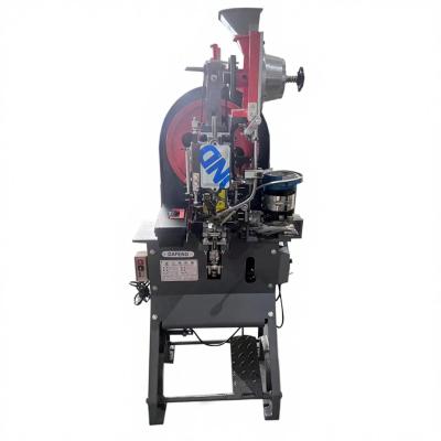 China Automatic Safety Sneaker Brake Shoes Making Leather Upper Button Rivet Riveting Machine for sale
