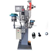 China Labour Shoes Hiking Shoes Making Computer Automatic Pneumatic Hook Button Fastening Machine for sale