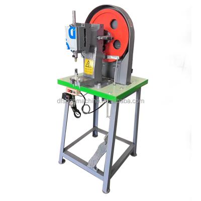 China Automatic Eyelet Punching Machine Single Round Hole Leather Punching Machines for sale