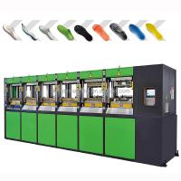 China EVA Shoe Sole Making Machine Automatic EVA Sole Insole Foaming Injection Moulding Machine for sale