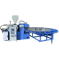China Plastic Sandals Slippers Making Machine TPU TPR PVC Sole Air Bowing Injection Molding Machine for sale