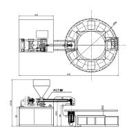 China Plastic Sandals Slippers Making Machine TPU TPR PVC Sole Air Bowing Injection Molding Machine for sale