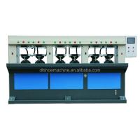 China Slipper Shoe Insole Making Machine Hydraulic 4 6 Station PU Foam EVA Insole Cold Press Moulding Machine for sale