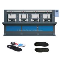 China Slipper Shoe Insole Making Machine Hydraulic 4 6 Station PU Foam EVA Insole Cold Press Moulding Machine for sale