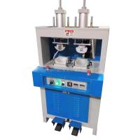 China Two Hot Press Shoe Cap Toe Moulding Molding Machine Leather Safety Sneakers Footwear Cap Toe Shoe Cap Moulding Machines for sale