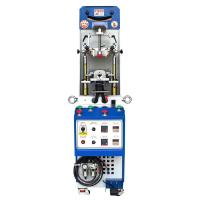 China Leather Plastic Brake Shoe Upper Making Machine Leather Footwear Shoe Toe Moulding Molding Machine for sale