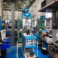 China Leather Plastic Brake Shoe Upper Making Machine Leather Footwear Shoe Toe Moulding Molding Machine for sale