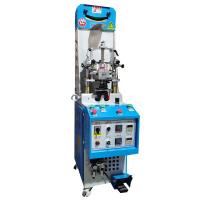 China Leather Plastic Brake Shoe Upper Making Machine Leather Footwear Shoe Toe Moulding Molding Machine for sale