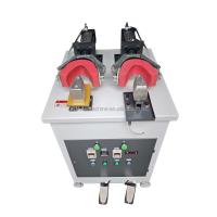 China One Cold and One Hot Shoe Counter Molding Machine Cold Hot Melt BackPart Moulding Machine for sale