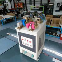 China One Cold One Hot Shoe Making Counter Molding Machine Hot Melt Back Part Moulding Machine for sale