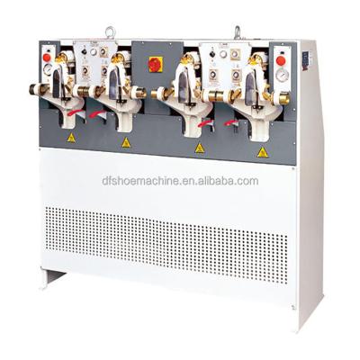 China Leather Shoe Making Machine Top Line Quarter Back Heel Moulding Molding Forming Machine for sale