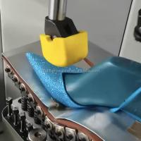 China Shoes Machine Making Hydraulic Automatic Shoe Upper Sole Hot Pressing Flattening Machine for High-heel Lady Shoe Making for sale