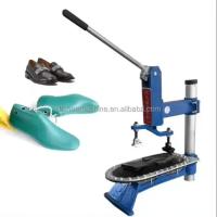 China Small Simple Workshop Manual Sport Shoes Sole Press Attaching Machine for Shoes Pressing Sole Repair for sale