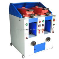 China Footwear Sneaker Making Automatic Double Head Pneumatic Shoe Sole Attaching Press Machine for sale