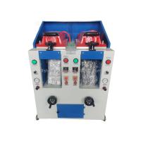 China Footwear Sneaker Making Automatic Double Head Pneumatic Shoe Sole Attaching Press Machine for sale