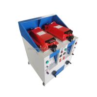 China Footwear Sneaker Making Automatic Double Head Pneumatic Shoe Sole Attaching Press Machine for sale