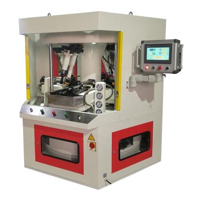 China Rotary 4 Station Automatic Walled Universal Hydraulic Sneaker Shoes Sole Attaching Pressing Machine for sale