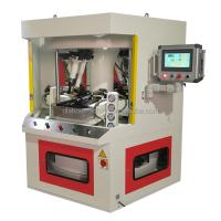 China Rotary 4 Station Automatic Walled Universal Hydraulic Sneaker Shoes Sole Attaching Pressing Machine for sale