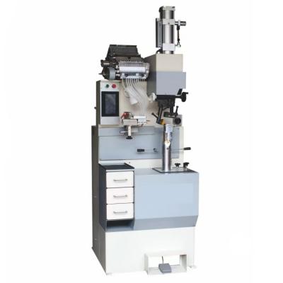 China Shoe Making Machine  Automatic Pneumatic Computer Leather High Heel Shoes Heel Nailing Machine for sale