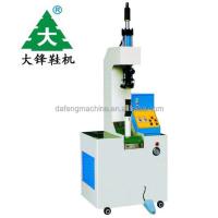 China Hydraulic Semi Automatic Four Corners Nail Leather Shoe Heel Nailing Machines for sale