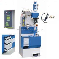 China Shoe Making Machines Semi Automatic Pneumatic Ladies Leather Shoe Heel Nailing Machine for sale