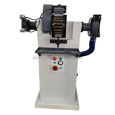 China Heavy Type Leather Shoes Making Shoe Upper Edge Roughing Flatting Pounding Machine for sale