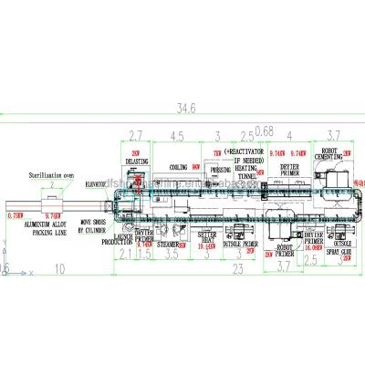 China Fully Automatic Safety Sport Shoe Making Machine Intelligent Robot Workstation Shoes Production Assembly Line for sale