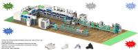China School Ladies Sport Brake Safety Canvas PVC Leather Shoe Fully Automatic Production Line Making Machine for sale
