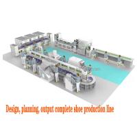 China Complete Shoes Making Machine Ladies High Heel Pu Leather Canvas Shoes Production Line Conveyor for sale